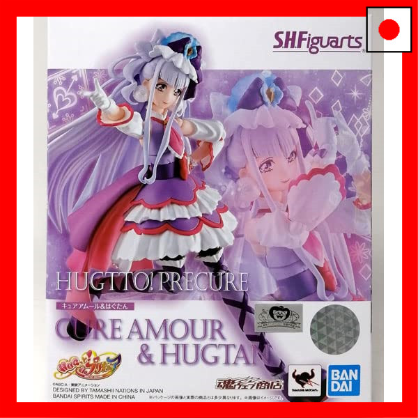 [Direct from JAPAN]S.H.Figuarts HUGtto! PreCure Cure Amour & Hugtan ...