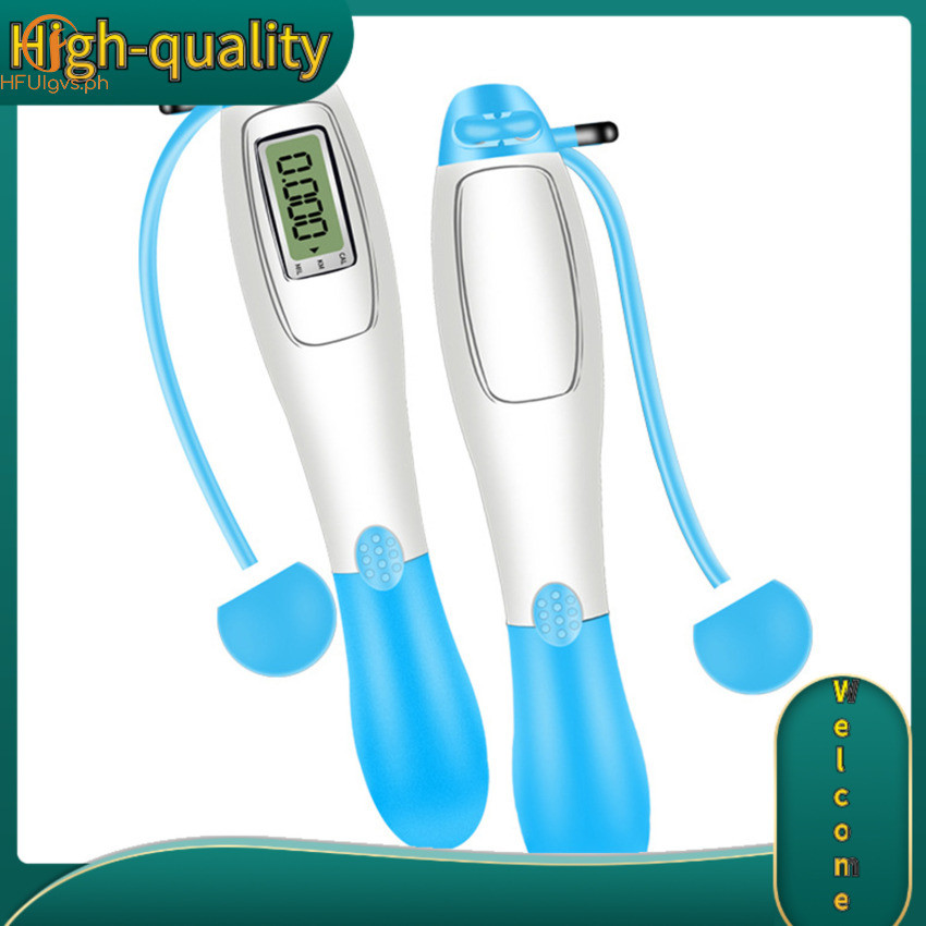 Cordless Electronic Jump Rope with LCD Screen Speed Jump Rope Counter ...