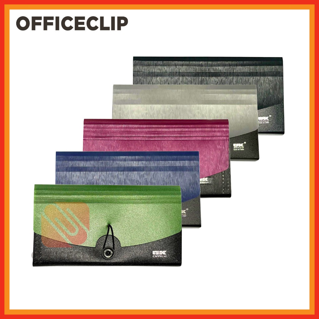 UK Office Check Holder Expanding Envelope 12 Pockets | Shopee Philippines