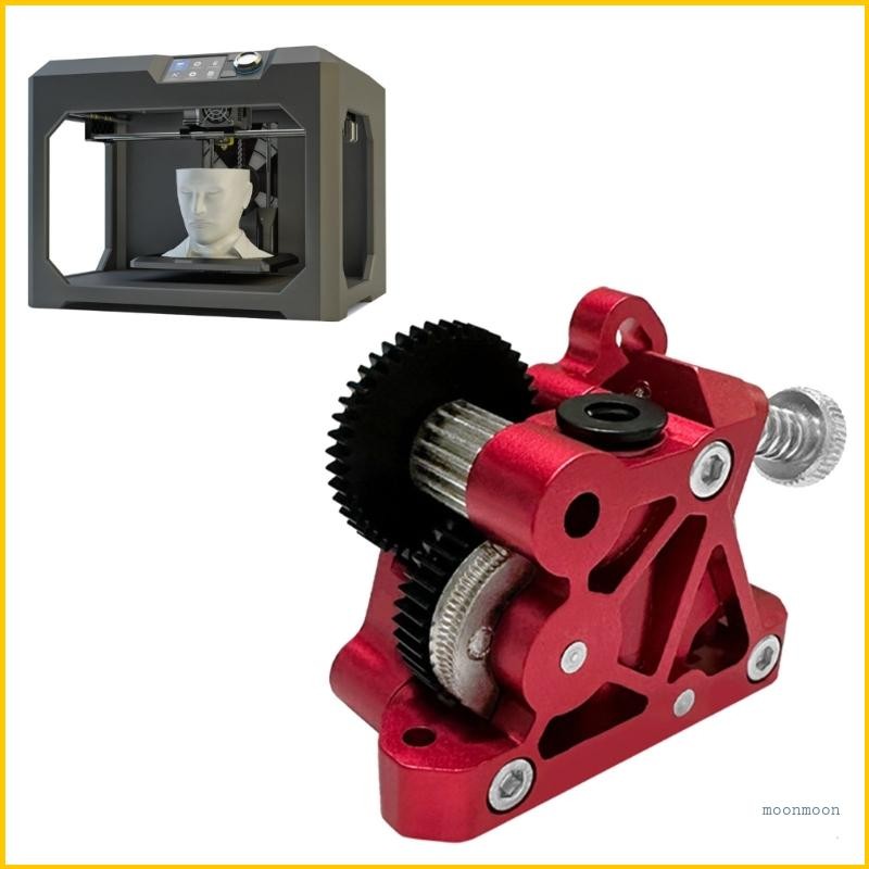 MOOMMY Double Drive Gear Extruder Aluminum Extrusion Efficiency Metal ...