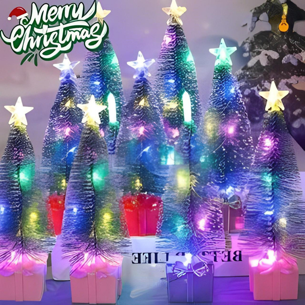 [ Featured ] Mini Christmas Tree Night Light - Festival Party Ornament ...