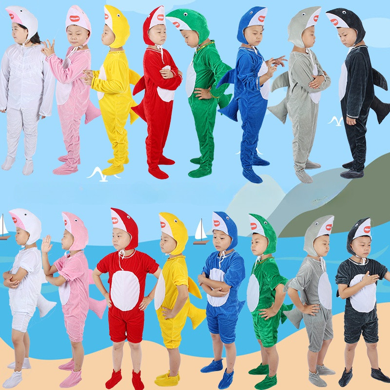 ZST Cheap and cute role-playing costumes ocean animals whales sharks ...