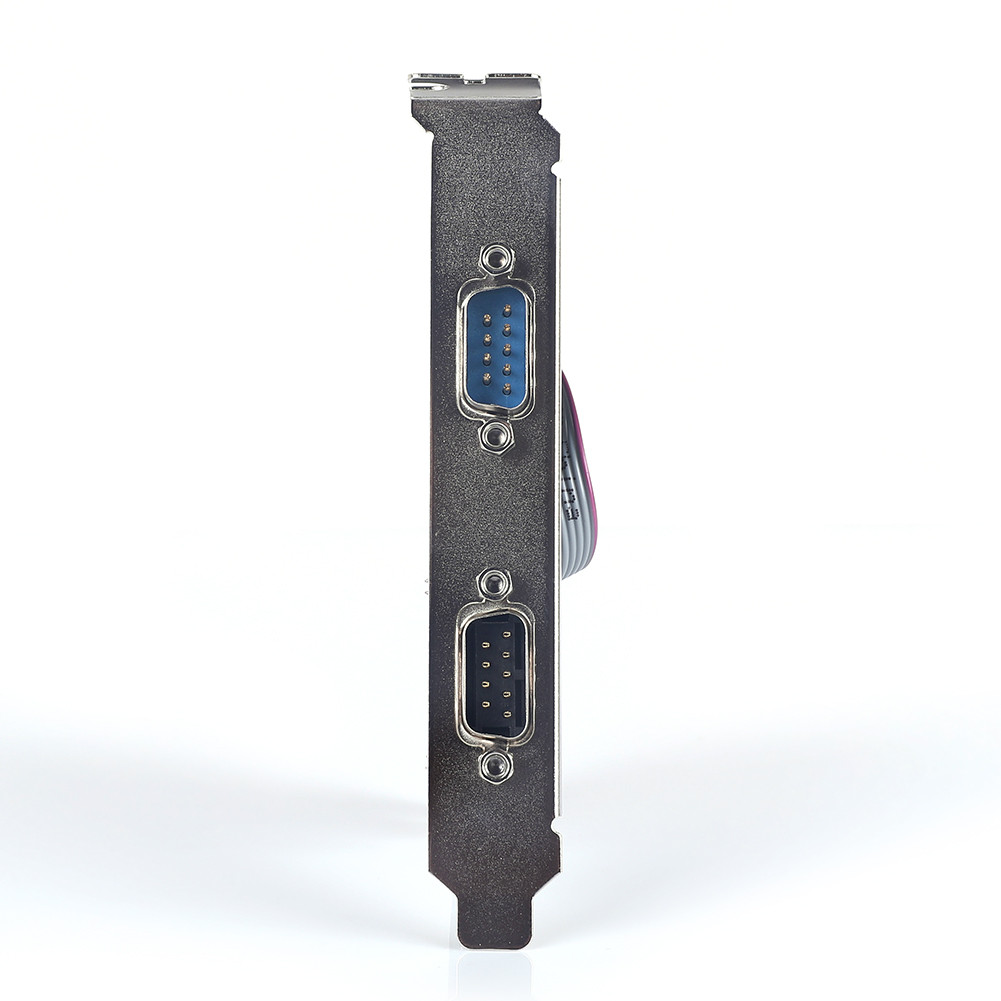 PCIe Serial Card PCI-Express to Dual Serial Ports RS232 Interface ...