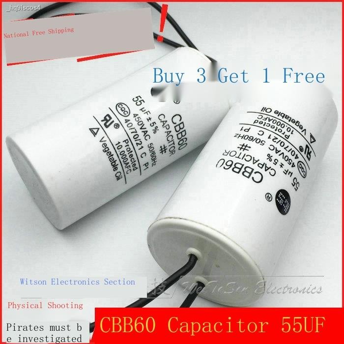 COD/Car washing machine CBB60 55UF 450V water pump grinder bench drill ...