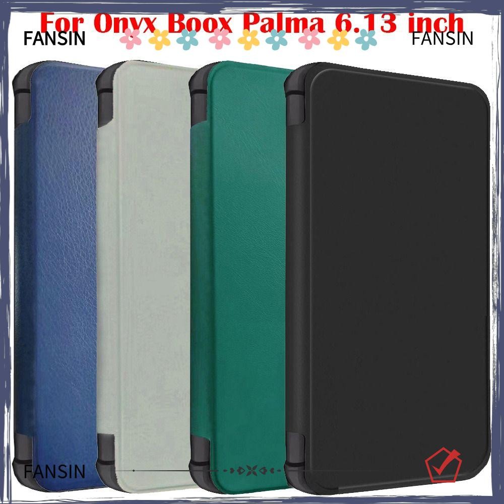 FANSIN 6.13 inch e-Reader , Leather Auto Sleep/Wake Protective Cover ...