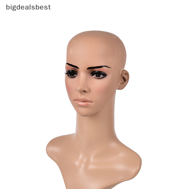 BDB Fake Latex Flesh Skin Unisex Bald Head Wig Cap Rubber Skinhead ...