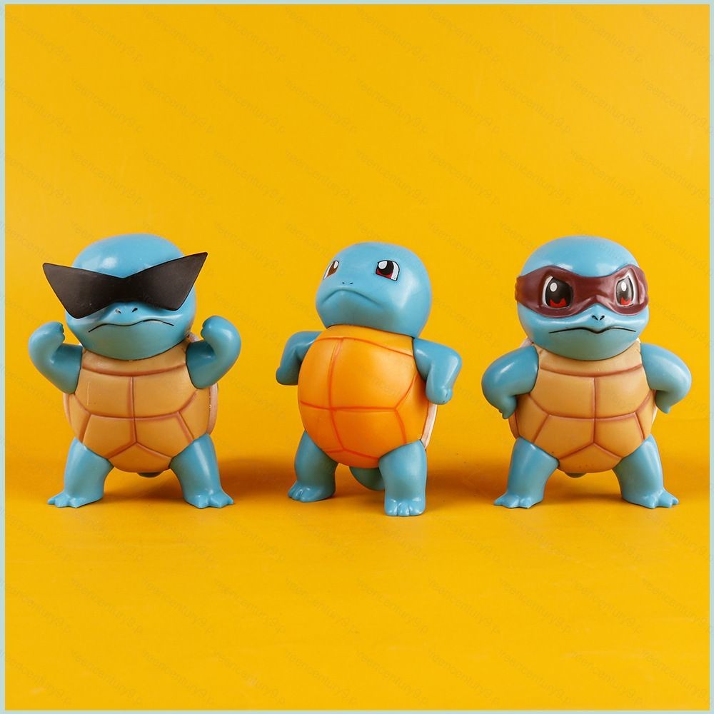gr9 Pokemon Squirtle Cosplay TMNT Action Figure Model Dolls Ninja ...
