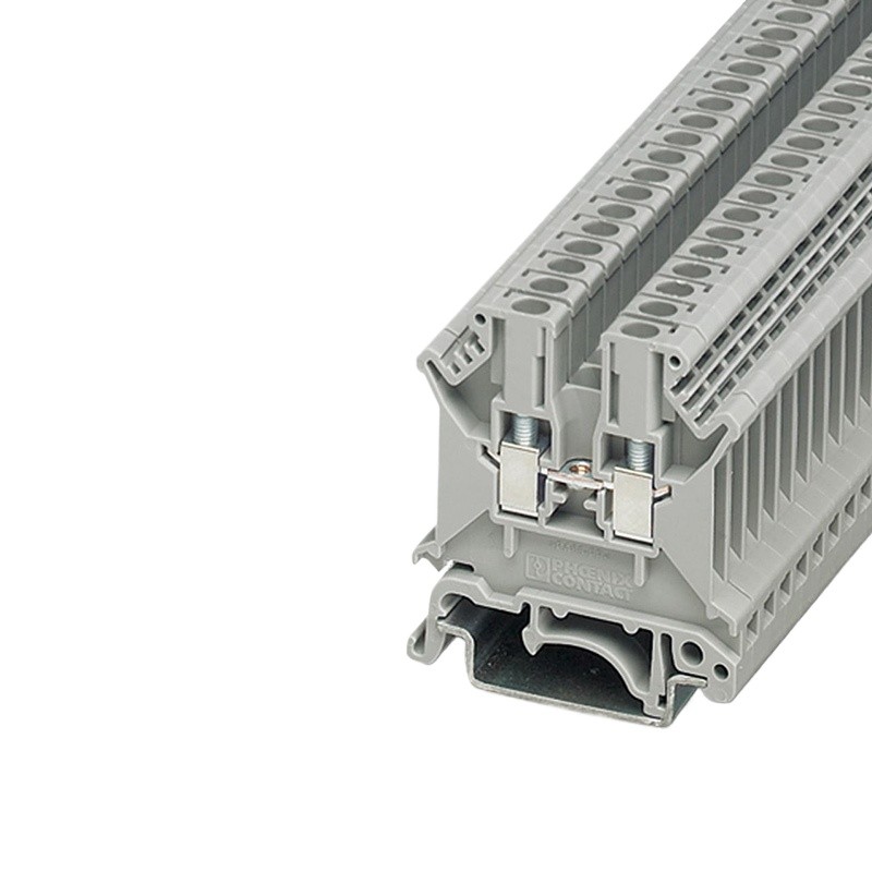 Phoenix terminal UK3N screw 3001501 Phoenix straight-through guide rail ...
