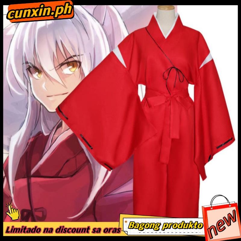 Anime Inuyasha Kikyo Cosplay Halloween Costume With Wig And Ears ...