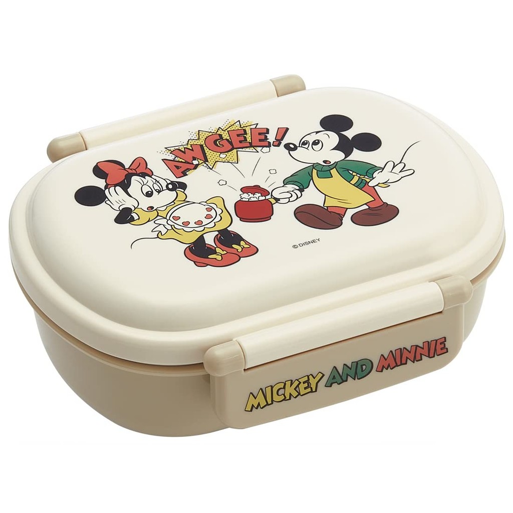 Skater Lunch Box Disney Mickey Mouse & Friends Cooking 360ml Antibacterial Children's Made in ...