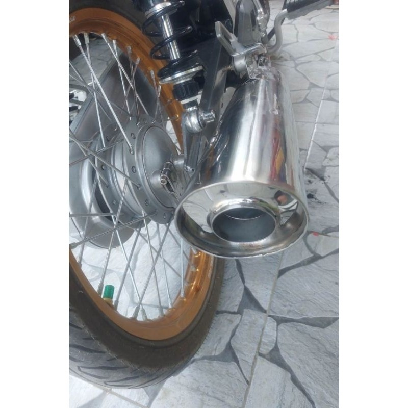 Stainless Power Pipe for Wave 125/XRM 125 (FULL SET) | Shopee Philippines