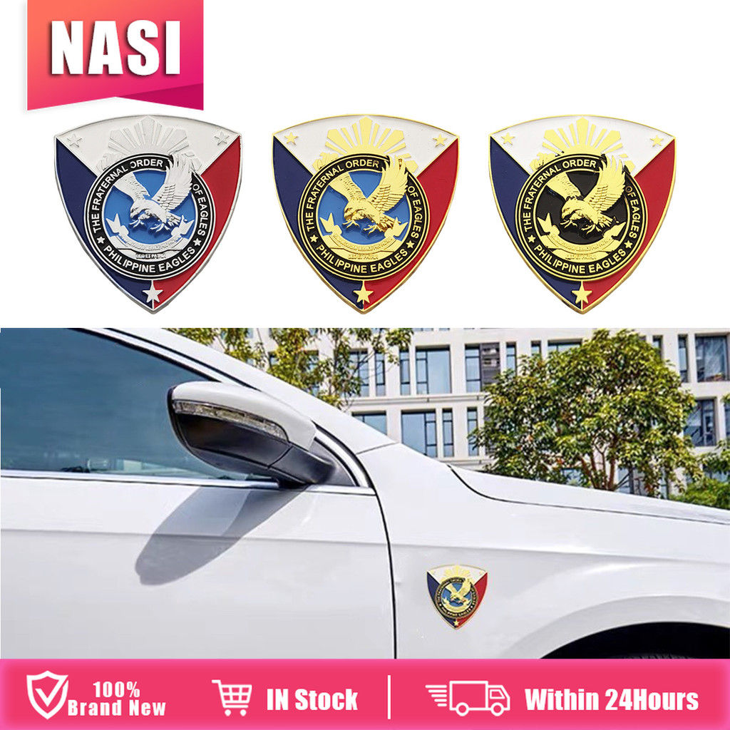 Colorfast TFOE-PE Philippine Flag Philippine Eagles Emblem Sticker For ...