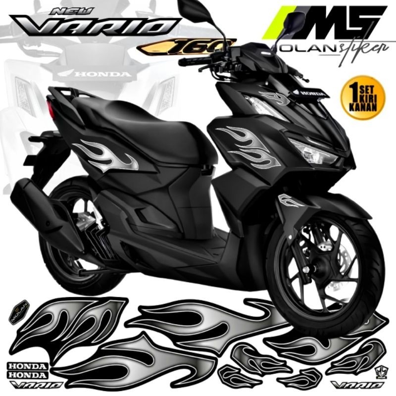 Decal Sticker Striping Variation Vario 160 Api Honda Vario 160 New ...