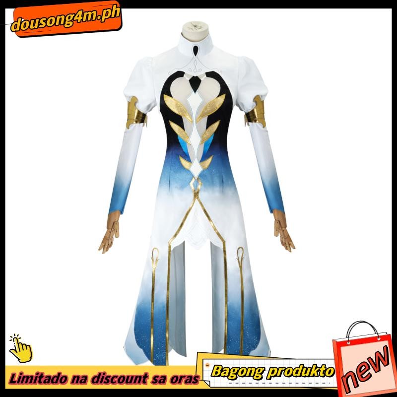 CREATIVE PRODUCTION Genshin Impact Focalor cos Water God Furina cosplay ...