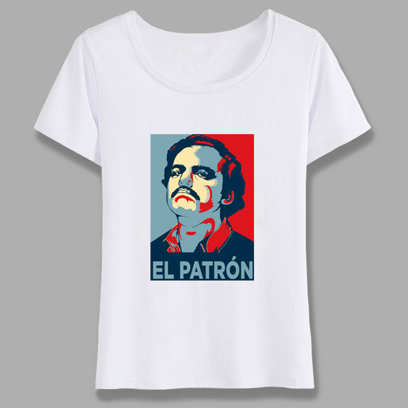 men T Shirt Pablo Escobar Printed Summer Narcos Pablo Escobar Tops Tees ...
