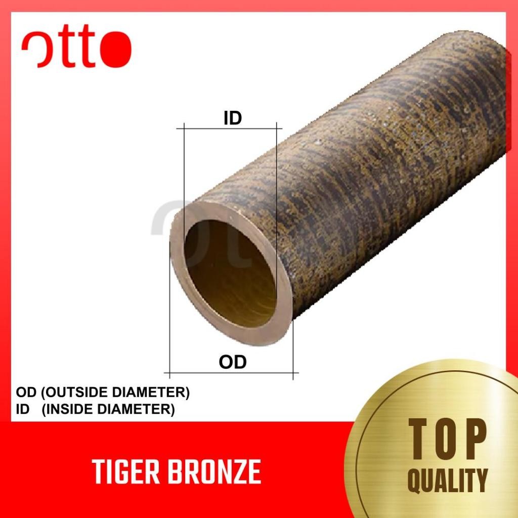 Tiger Bronze Hollow Rod Various Size | Shopee Philippines