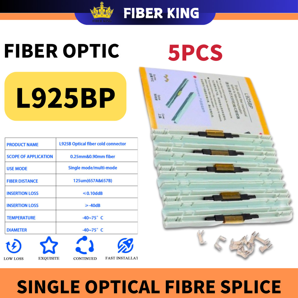 FK FTTH L925BP Bare Optical Fiber Cold Connector Drop Cable Splice ...