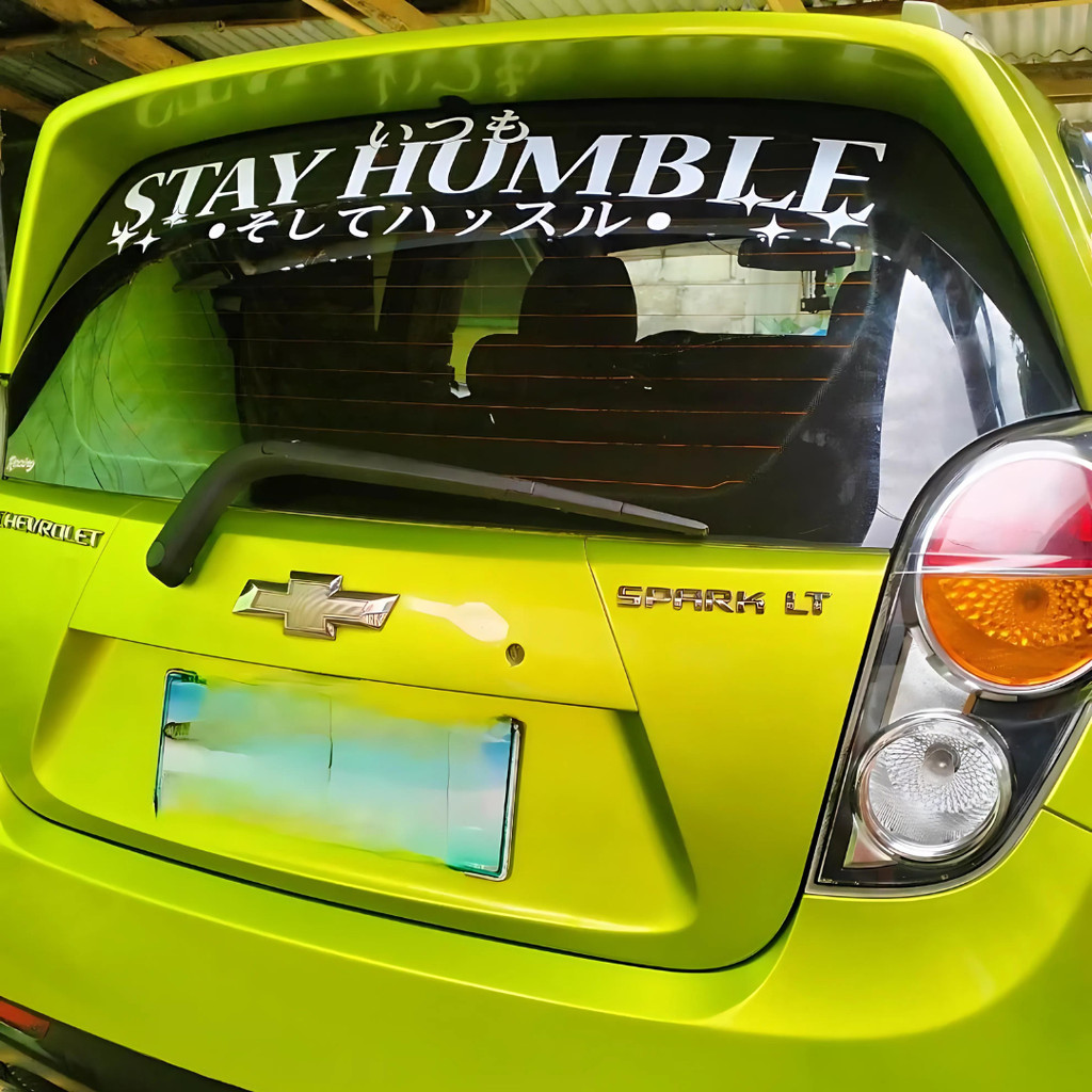 Stay Humble Stars Windshield Sticker for Car Stickers and Decals ...