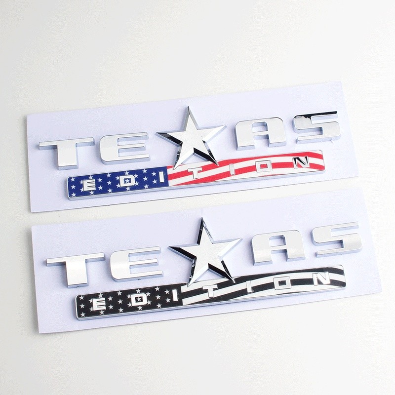 Texas Car Sticker Suitable for JEEP Off-Road Modified Car Logo American ...