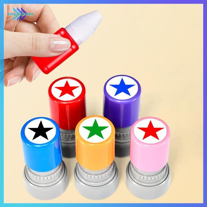 EPMN> School Teachers Family Use Red Five-pointed Star Stamp Encourage ...