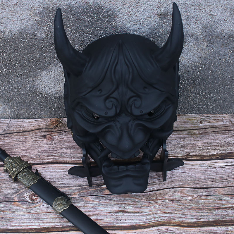 Japanese Style Prajna Mask Two-Dimensional Halloween Dress Up Lake ...