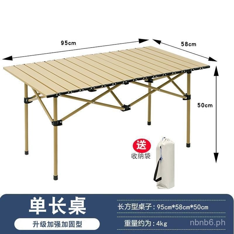 Outdoor Folding Tables and Chairs Portable Car round Picnic Table ...