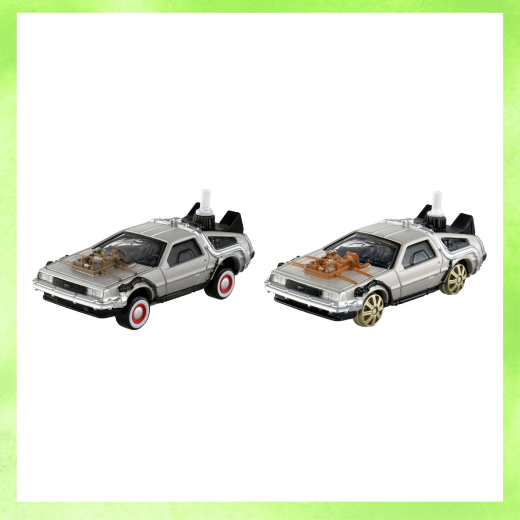 Takara Tomy Tomica Premium Unlimited 02 Back to the Future Time Machine ...