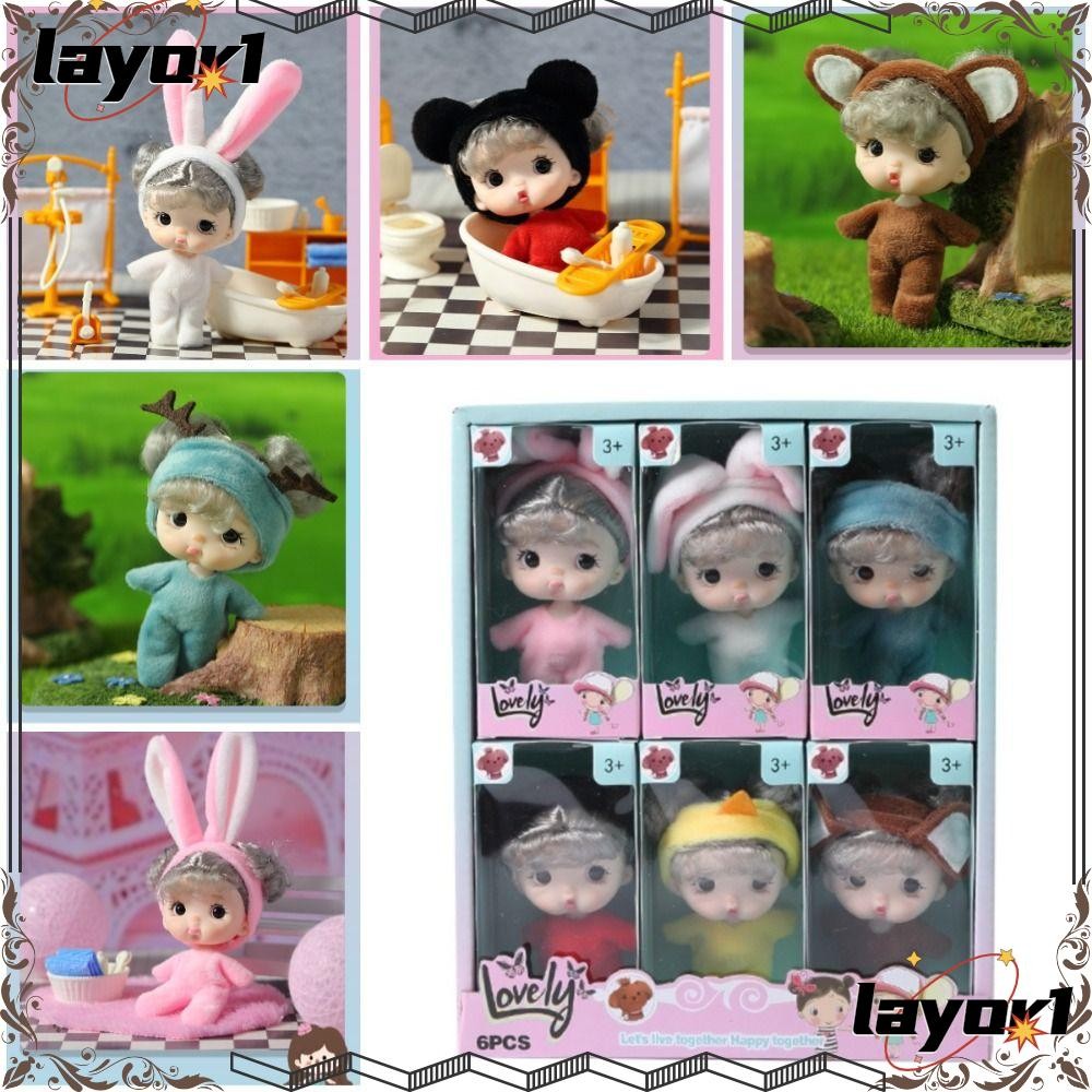 LAYOR1 BJD Dolls, OB11 Realistic Simulation Sleeping Doll, Kawaii DIY ...