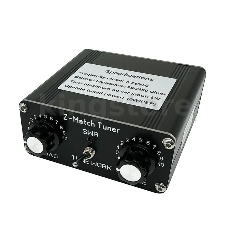 High-Efficiency QRP Z-Match Manual Antenna Tuner 3-28 MHz Frequency ...