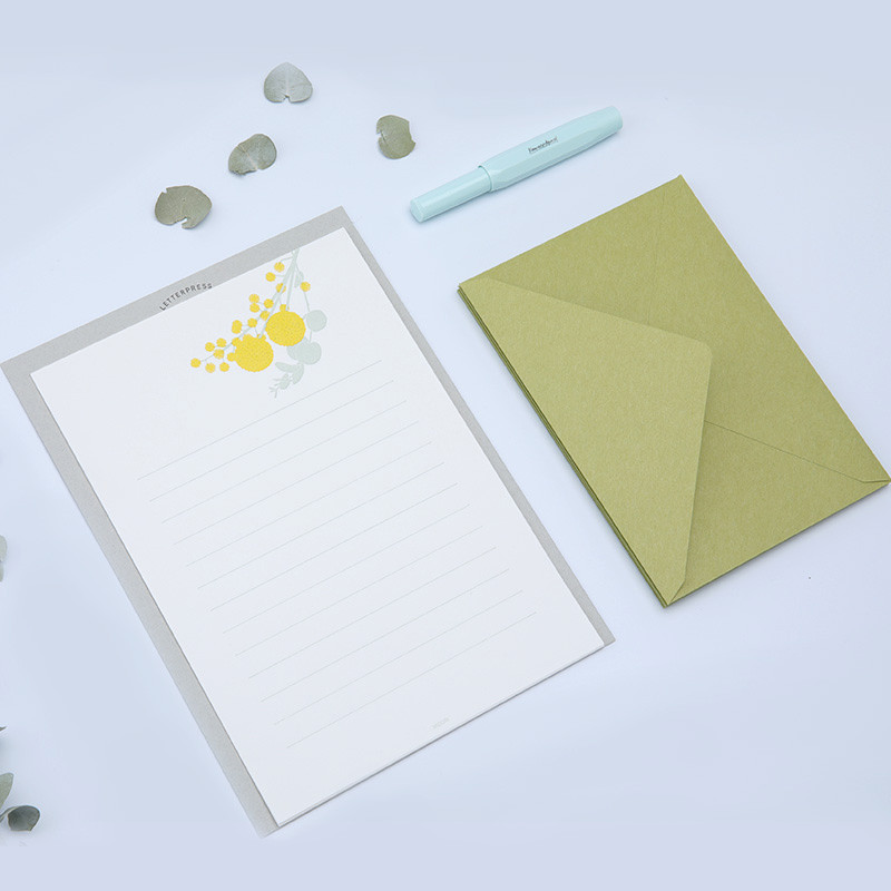 Japanese midori Envelope Letter Paper Set Love Letter Japanese Style ...