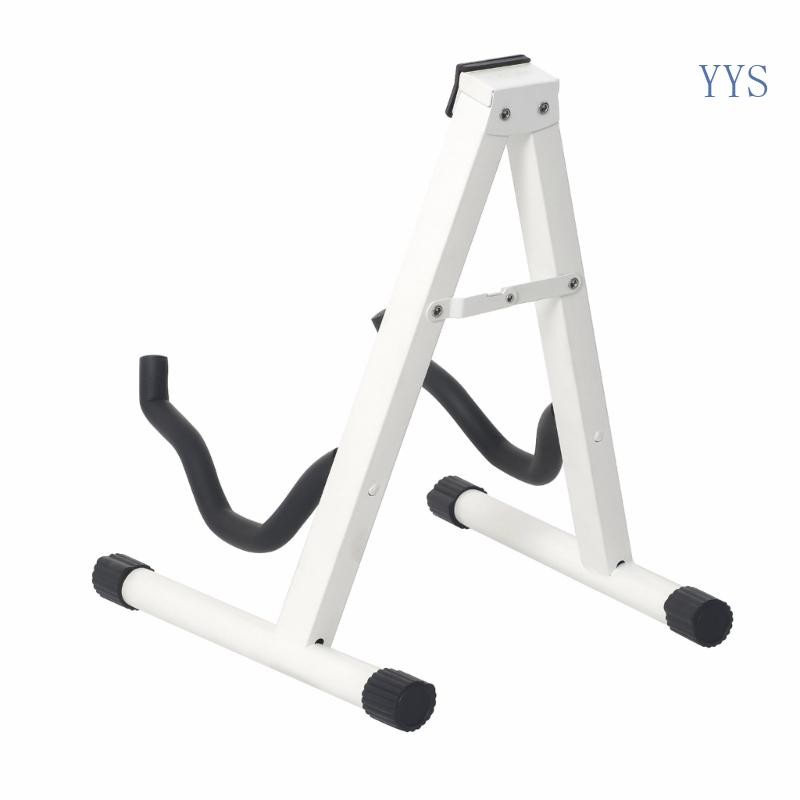 YYS Adjustable Folding Guitar Stand Portable A-Frame Metal Musical ...