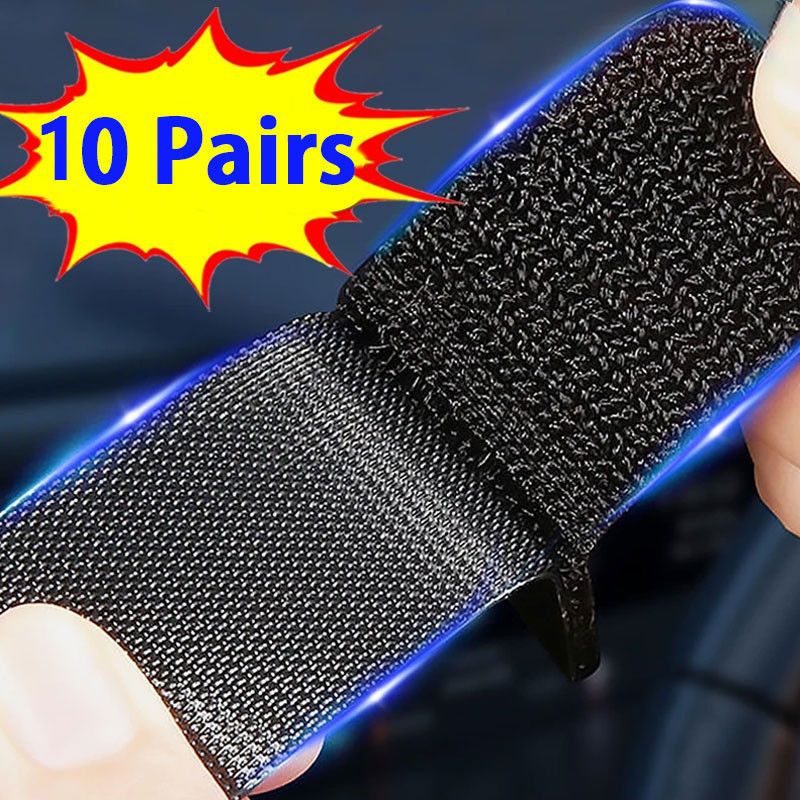 10Pcs Double-Sided High Viscosity Car Carpet Fixing Sticker Household ...