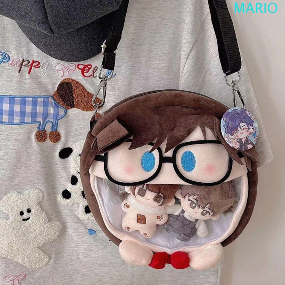 MARIO Conan Painful Crossbody Bag, Edogawa Conan Shinichi Cartoon Plush ...