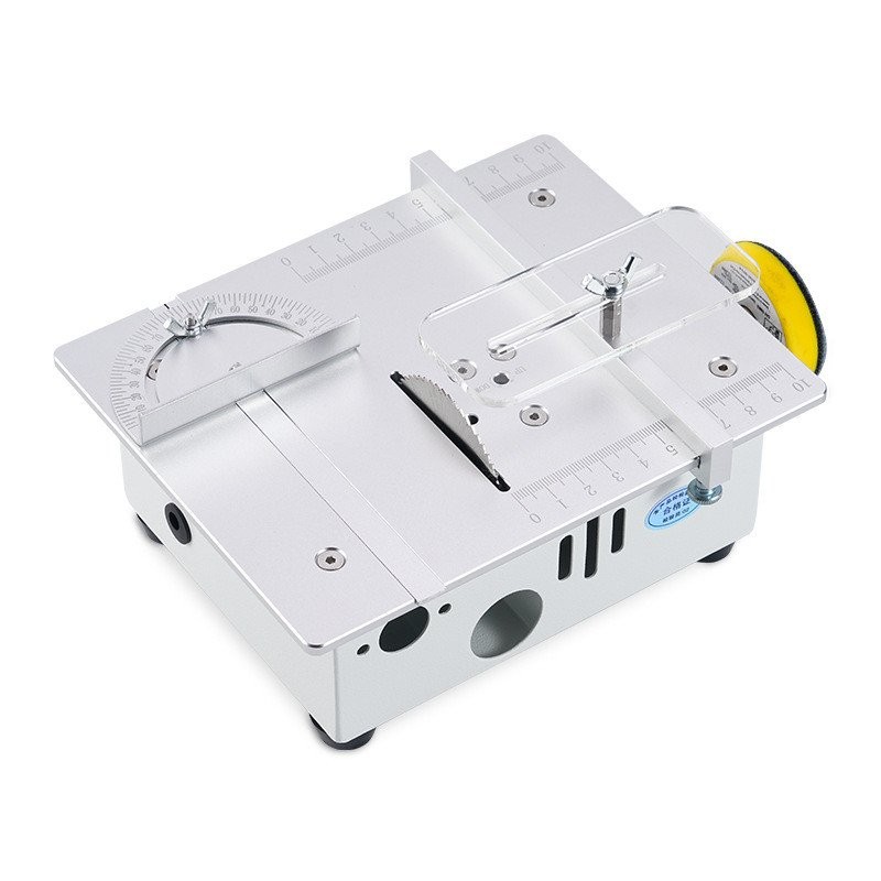 Jingwu Desktop Miniature Table Saw Mini Aluminum Alloy Small Chainsaw ...