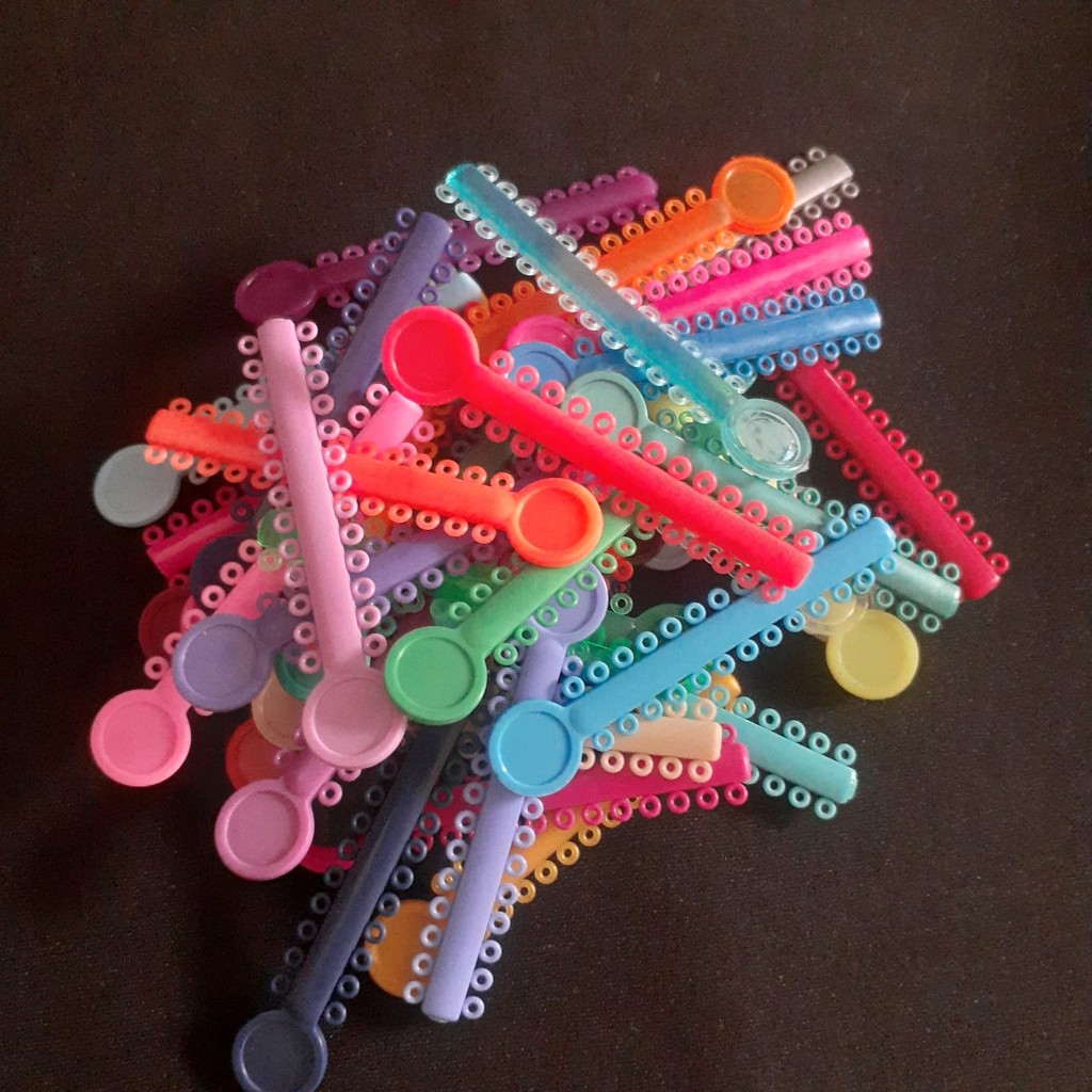 ELITE Dental Ortho Rubber Ligaties (Pack of 20pcs Assorted) | Shopee ...