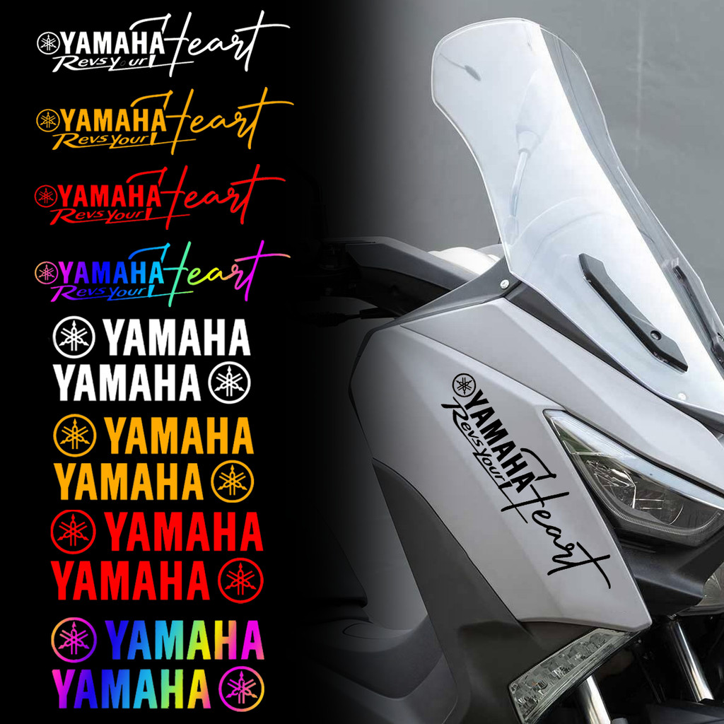 Motorcycle helmet Front end decal Waterproof and Sunproof set ...