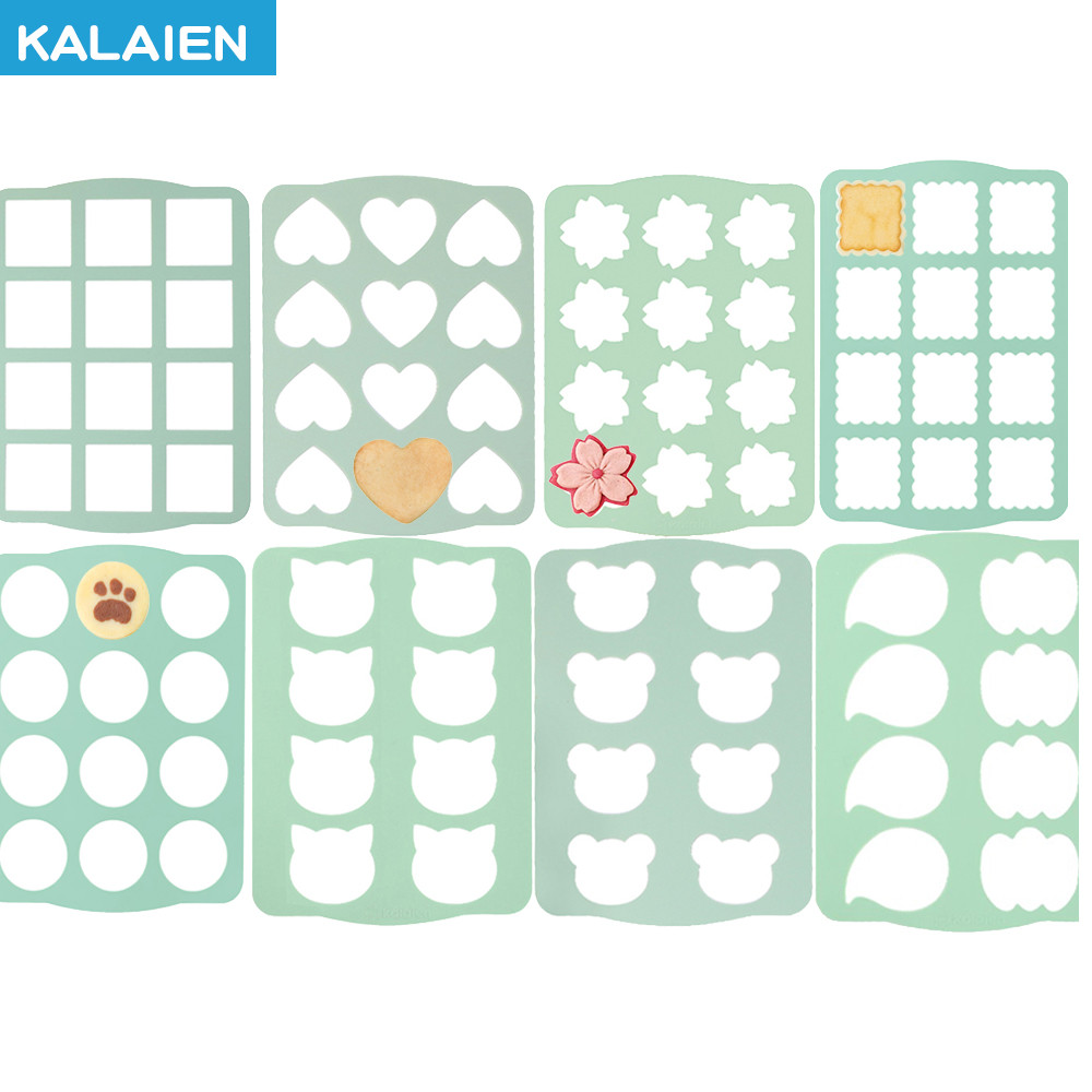 KALAIEN 4PCS/Set Cracker Cookie Silicone Mold Japanese White Lovers ...