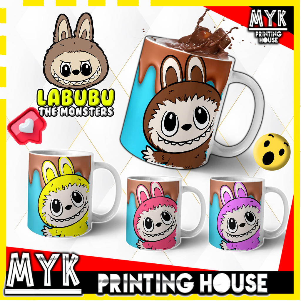 LABUBU THE MONSTERS MUG DESIGN | Shopee Philippines