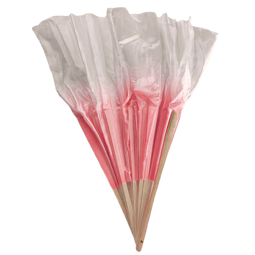 FLOWERS lotus root starch Women Belly Dancing Fan, Gradient Color Long ...
