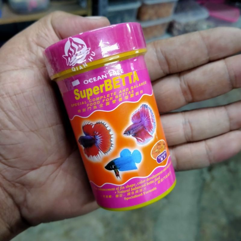 OCEAN FREE Super BETTA FLAKES FISH FOOD ( 22g ) | Shopee Philippines