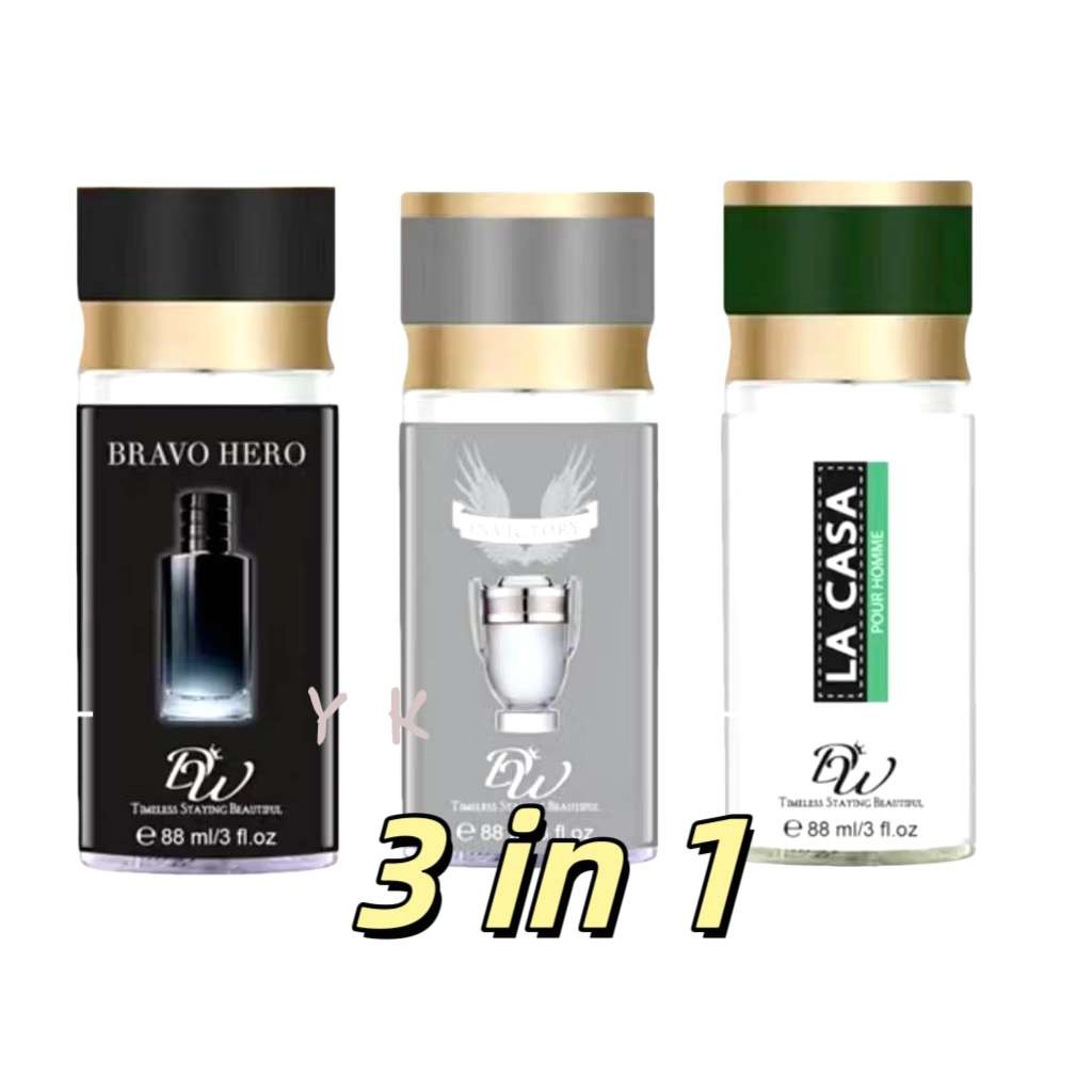 CG【3in1】DW Men Collection Luxury Fragrance Perfume 88ml | Shopee ...