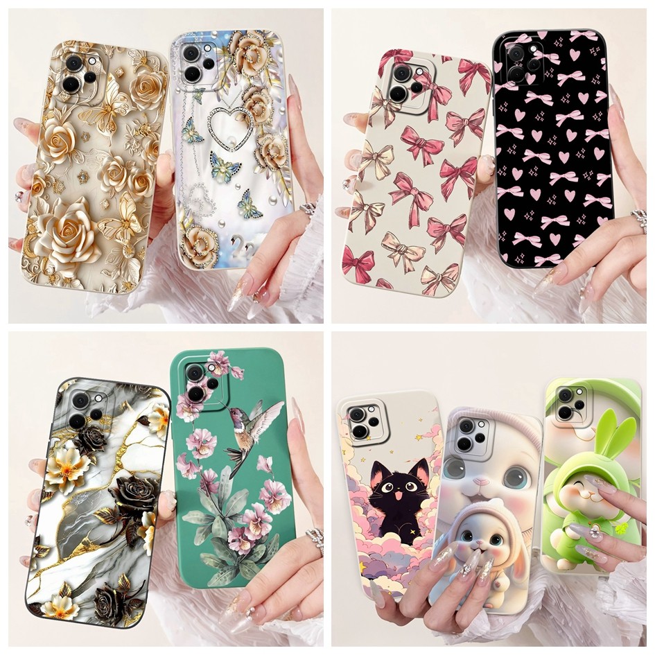 For Huawei Nova Y61 Case Nova Y62 Cover EVE-LX9 EVE-LX3 Fundas Cute ...