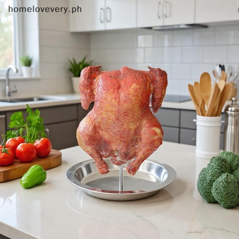 # lovevery # Roasting Grill Stand Chicken Roaster Rack Kitchen Outdoor ...