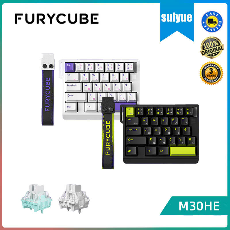 FURYCUBE M30HE Single handed esports magnetic axis keyboard game ...