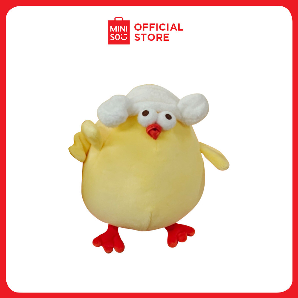 MINISO 5.5in. Shower Cap Dundun Chicken Plush Toy (PDQ) | Shopee ...
