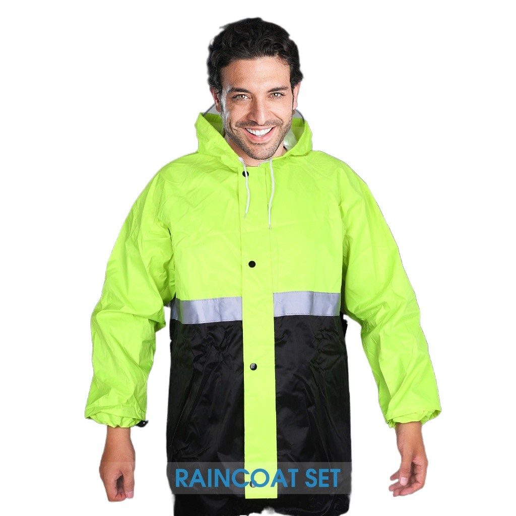 New Fashion Raincoat Set Universal Riding Rain Takeaway Rider Raincoat ...