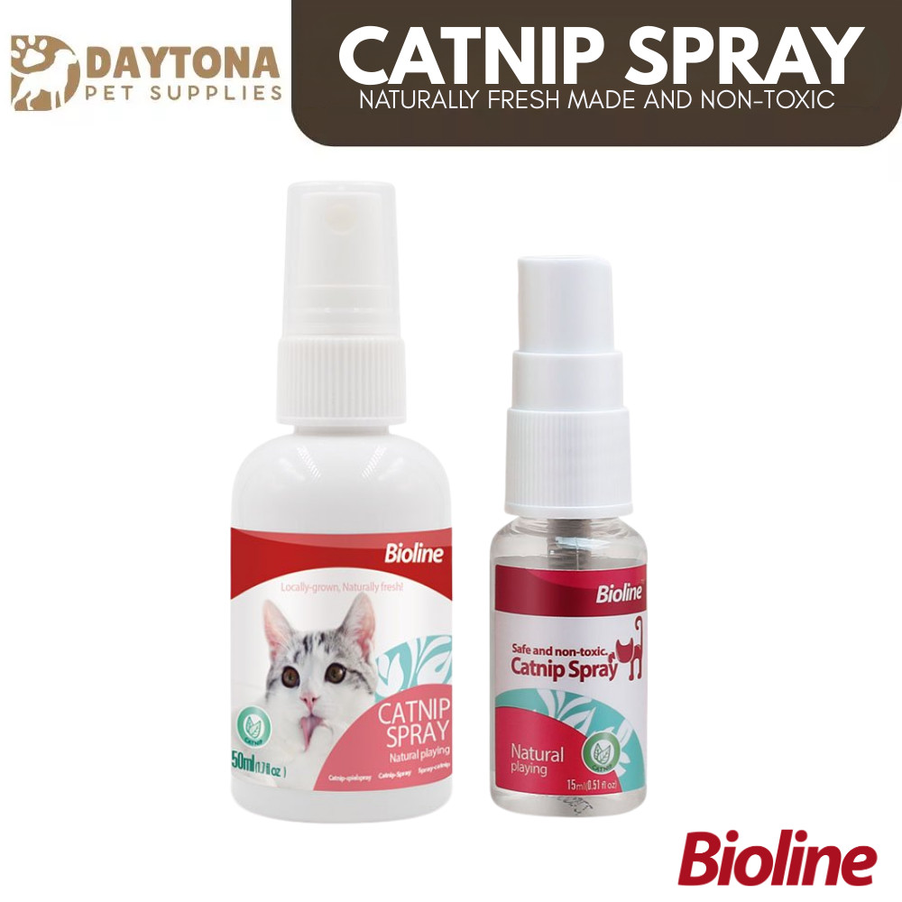Bioline Catnip Spray Invigorating Natural Catnip Spray 15mL and 50mL ...