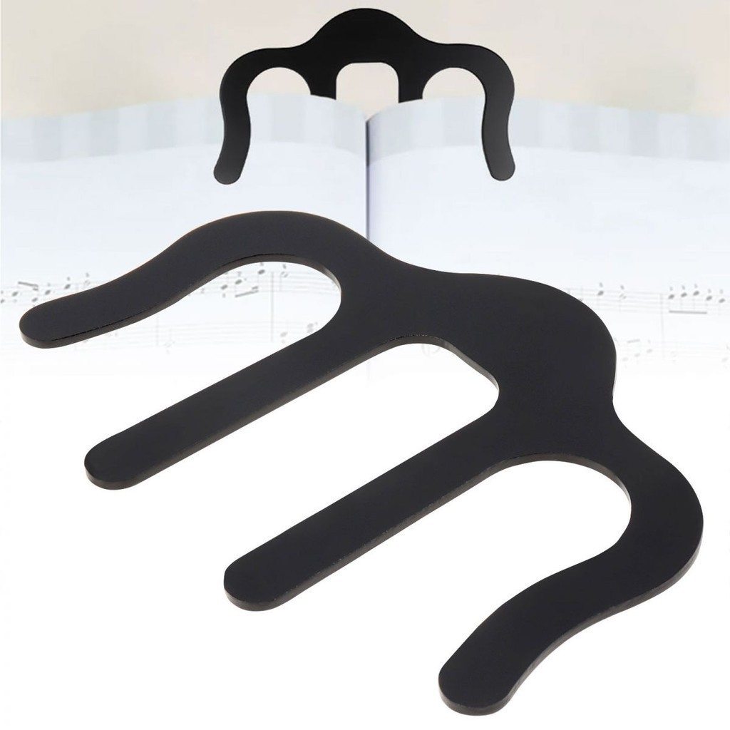Metal Sheet Music Book Clip and Page Holder for Sheet Music Stand ...