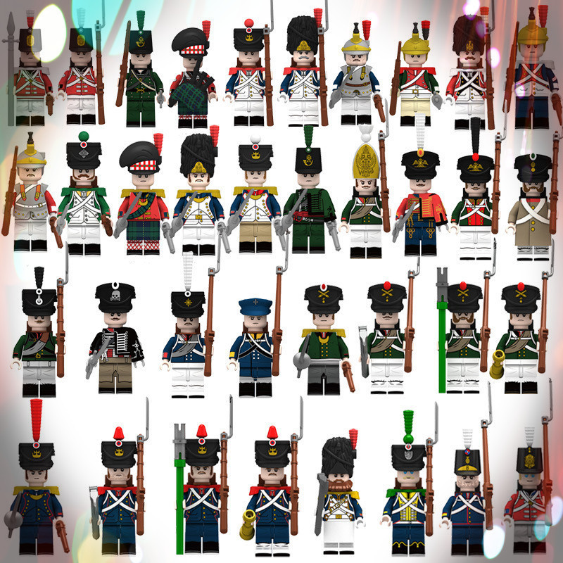 Movie Mini Character Multinational Soldier Infantry Cavalry Officer ...