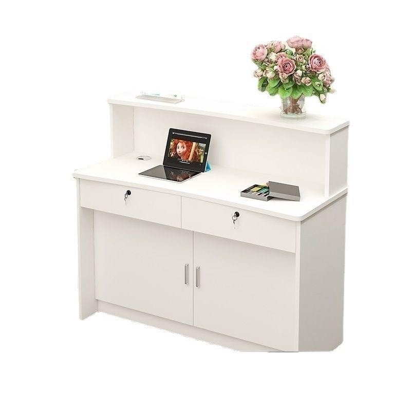 Store Small Cashier Counter Clothing Store Simple Front Desk Barber ...